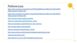 Orange Data Mining & Data Visualization Tool | PPTX