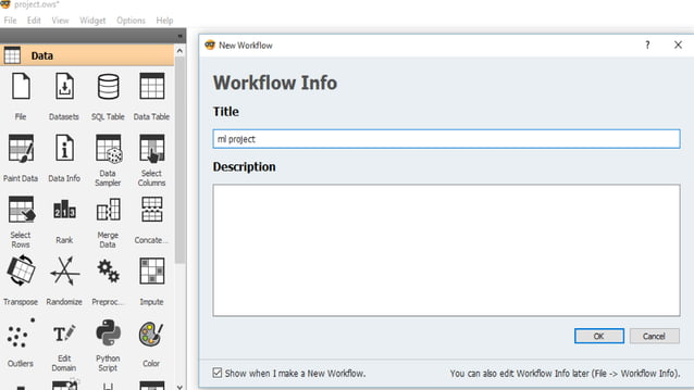 Orange Data Mining & Data Visualization Tool | PPTX