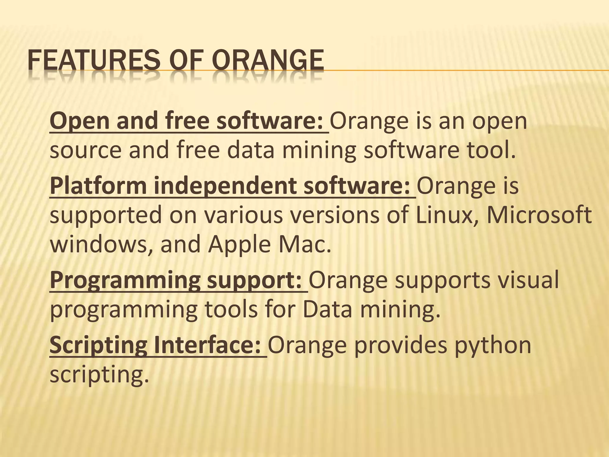 Data Mining Tools / Orange | PPSX