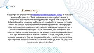 10 Machine Learning Project Ideas Suitable For Beginners | PPTX