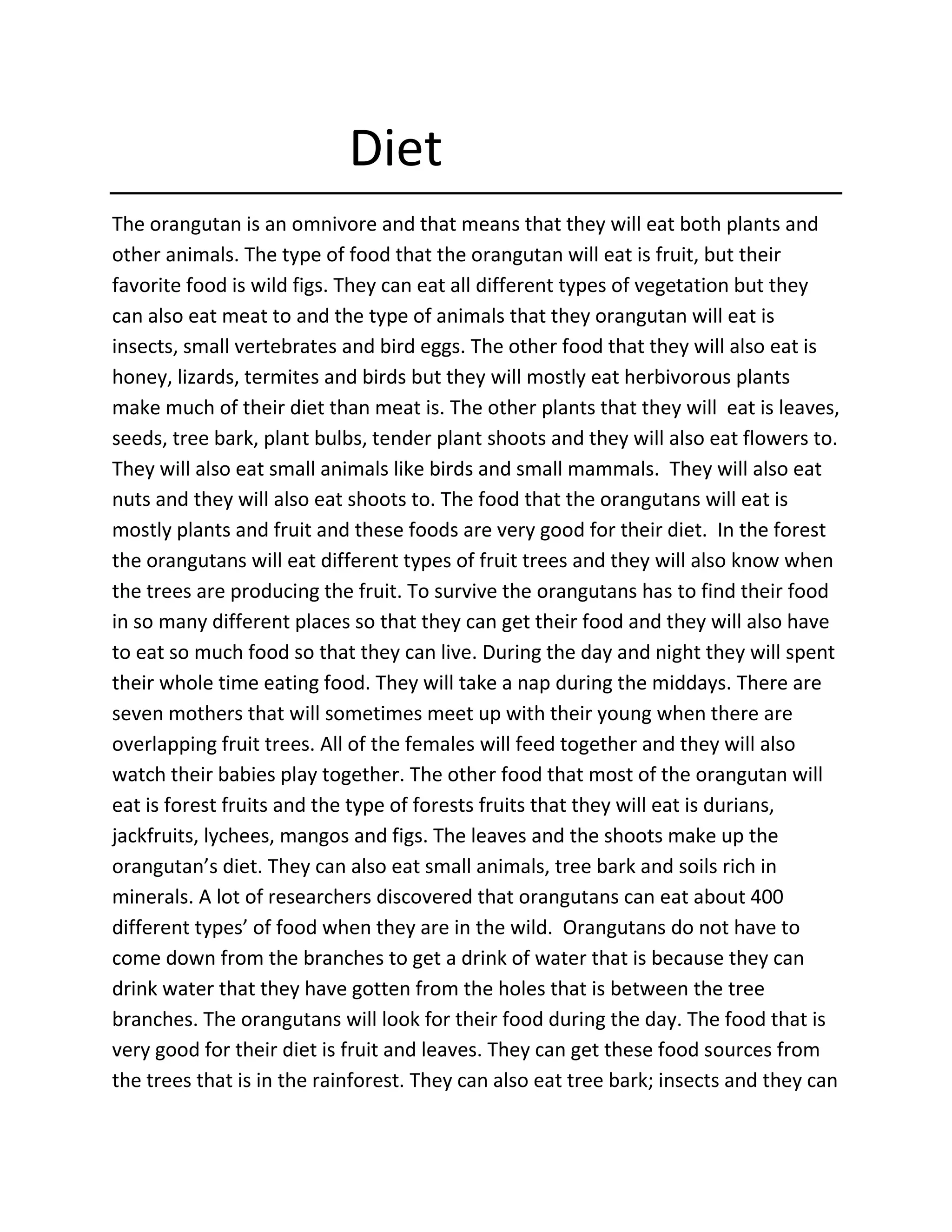 orangutan book | DOCX