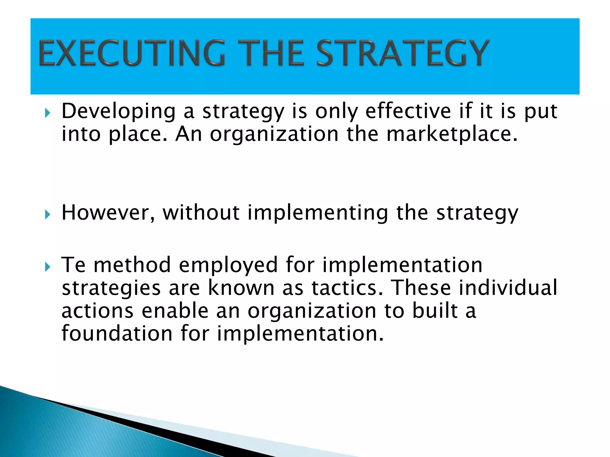 Oranisation appraissal and strategy formulation | PPTX