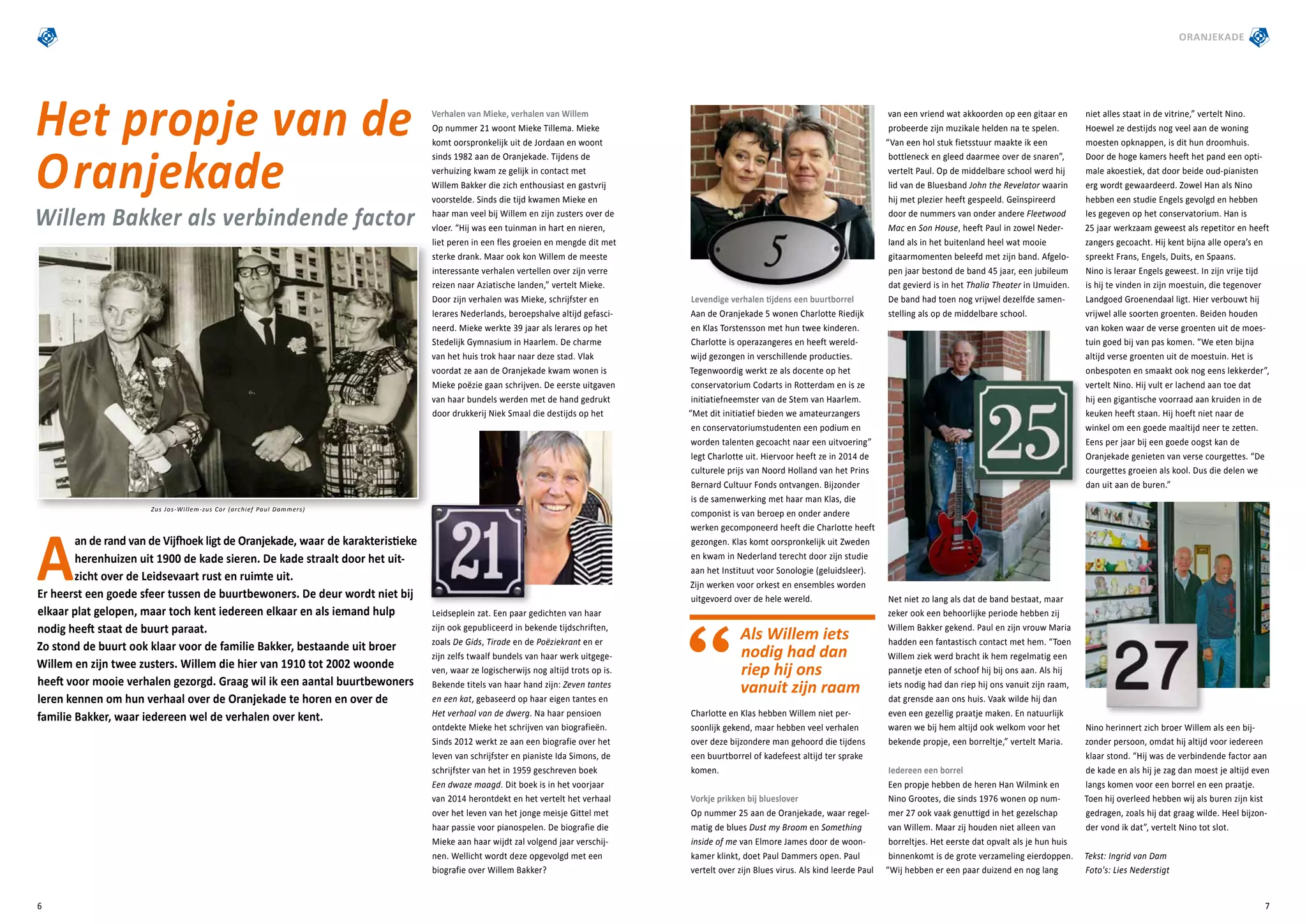 Oranjekade special, binnenblad haarlem | PDF