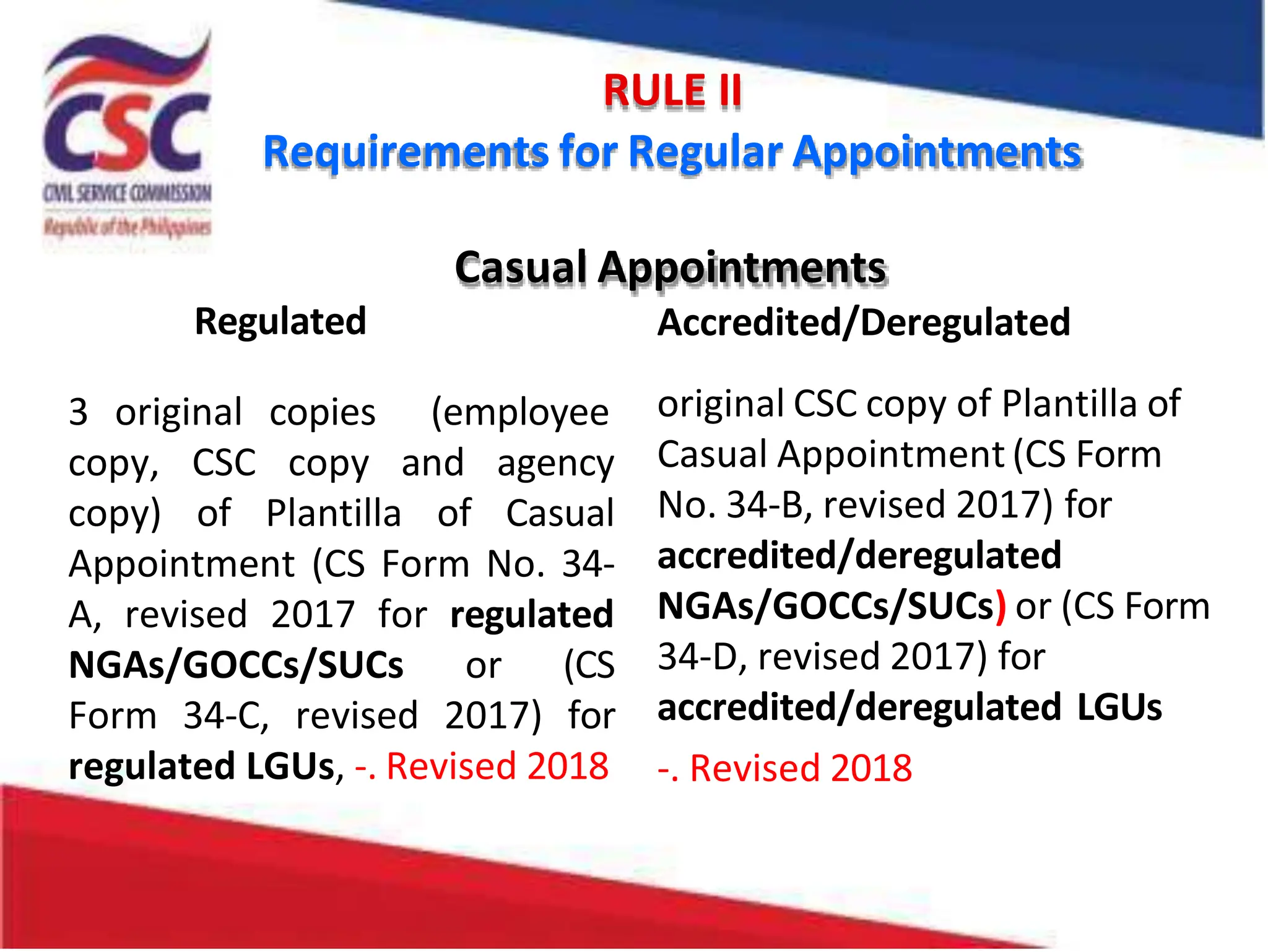 2017 Omnibus Rules on Appointments and Other Human Resource Actions, As ...