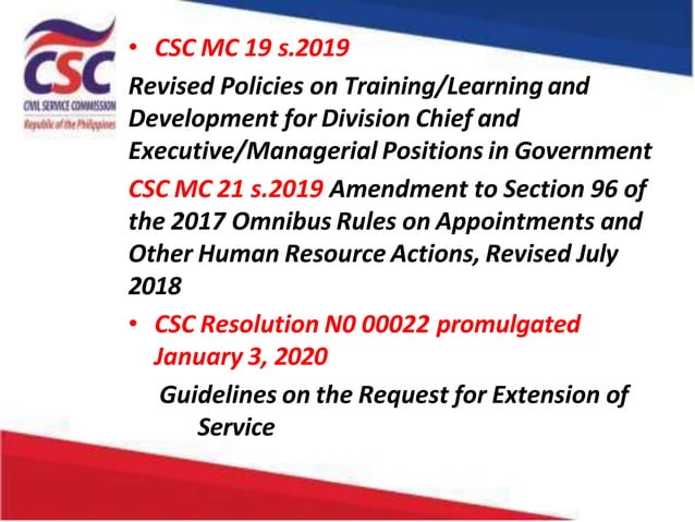 2017 Omnibus Rules on Appointments and Other Human Resource Actions, As ...