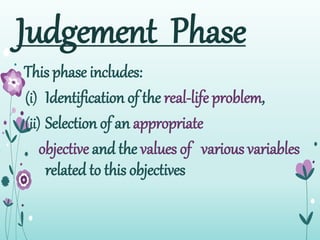 Or approach and problem solving | PPTX | Business | Business and Finance