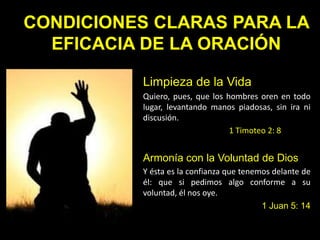 Orar con fé | PPTX