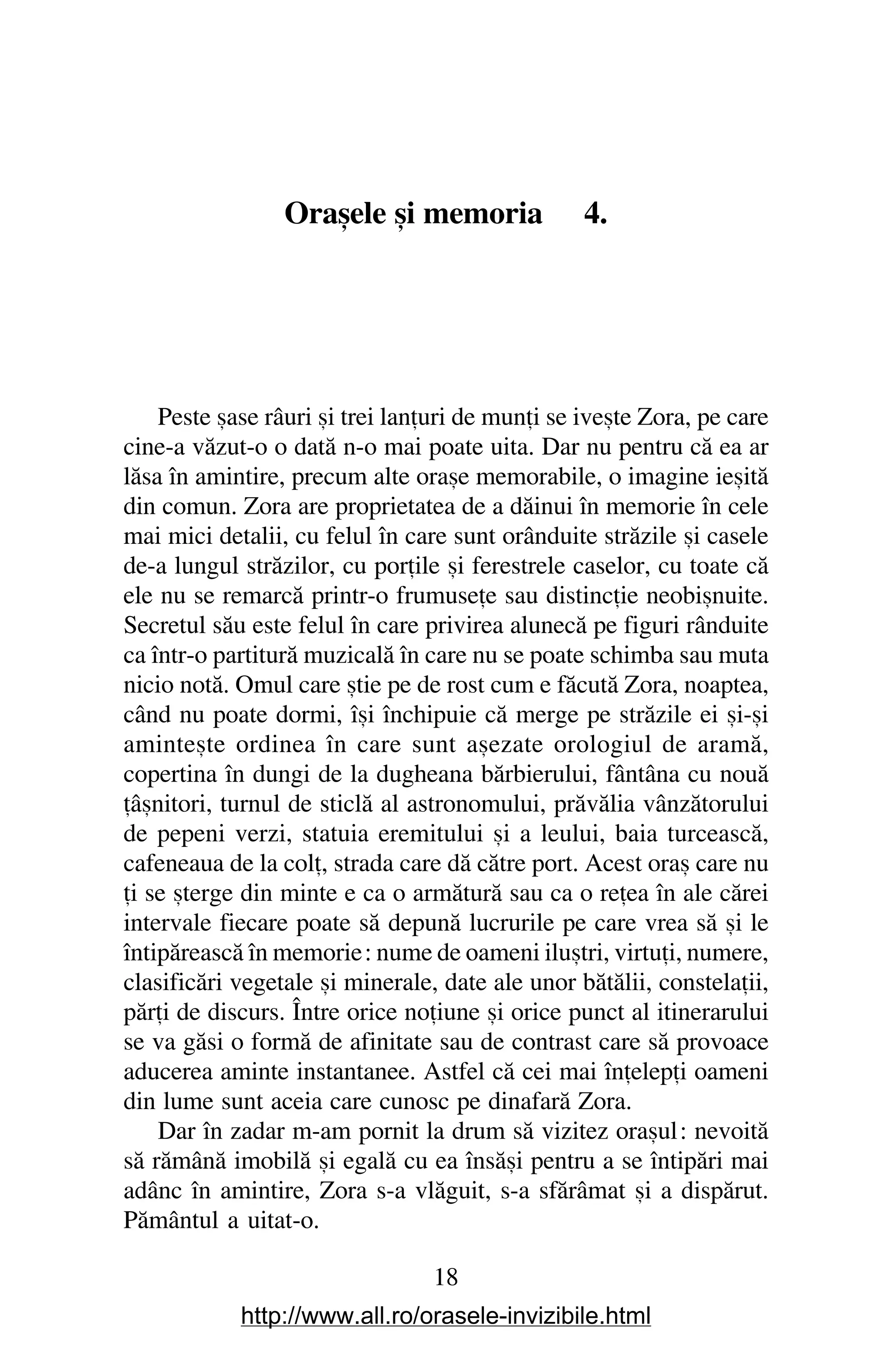 Orasele invizibile italo calvino pdf | PDF