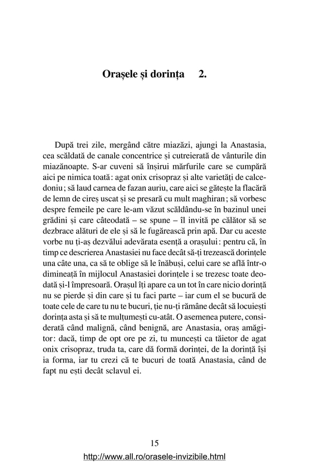 Orasele invizibile italo calvino pdf | PDF