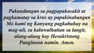 Orasyon | PPTX