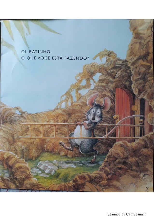 O ratinho, o morango vermelho e o grande urso esfomeado | PDF