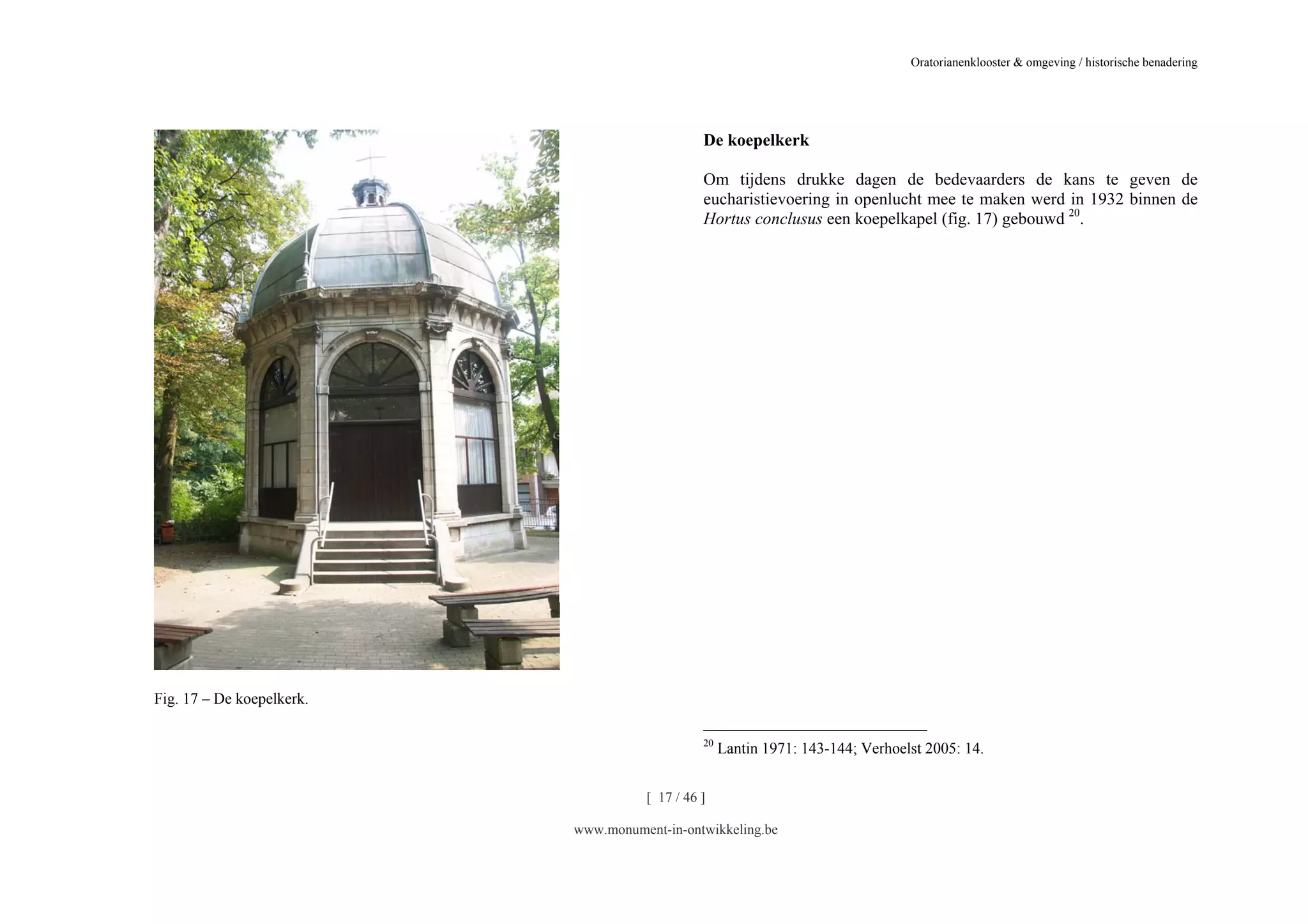 Oratorianenklooster & omgeving historische nota def_ | PDF