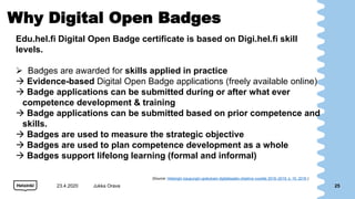 OBF Academy - Evidence-based Open Badges enhancing the professional ...