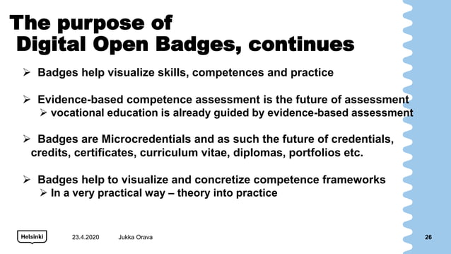 OBF Academy - Evidence-based Open Badges enhancing the professional development of teaching ...