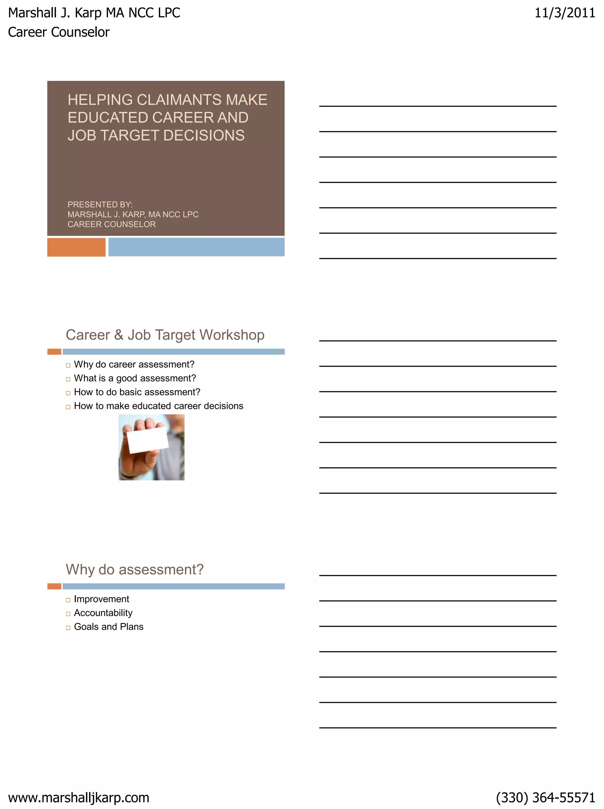 ORA Workshop Handouts | PDF | Resume Writing and Advice | Job Search