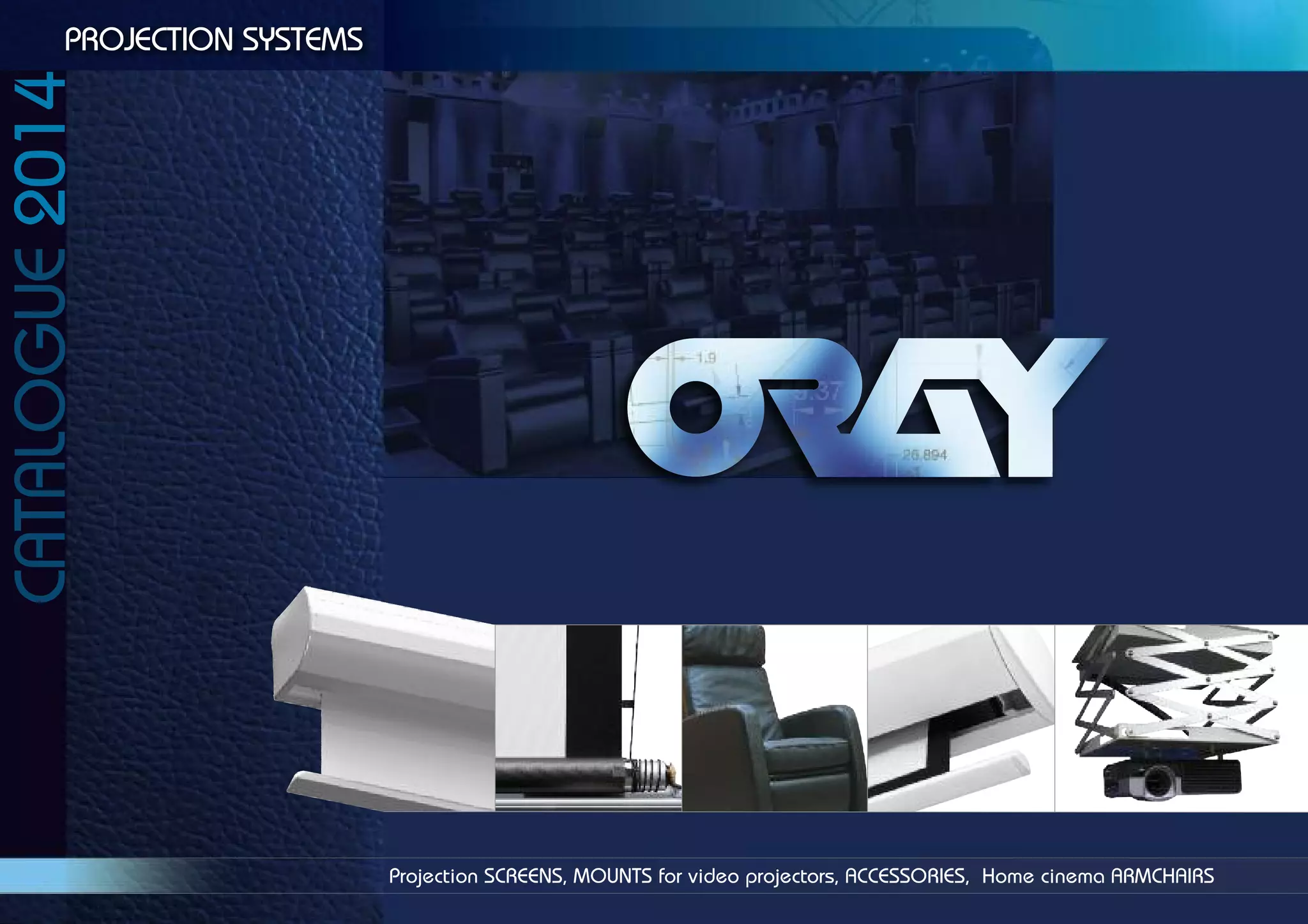 Oray screens and home cinema seats catalog 2014 | PDF