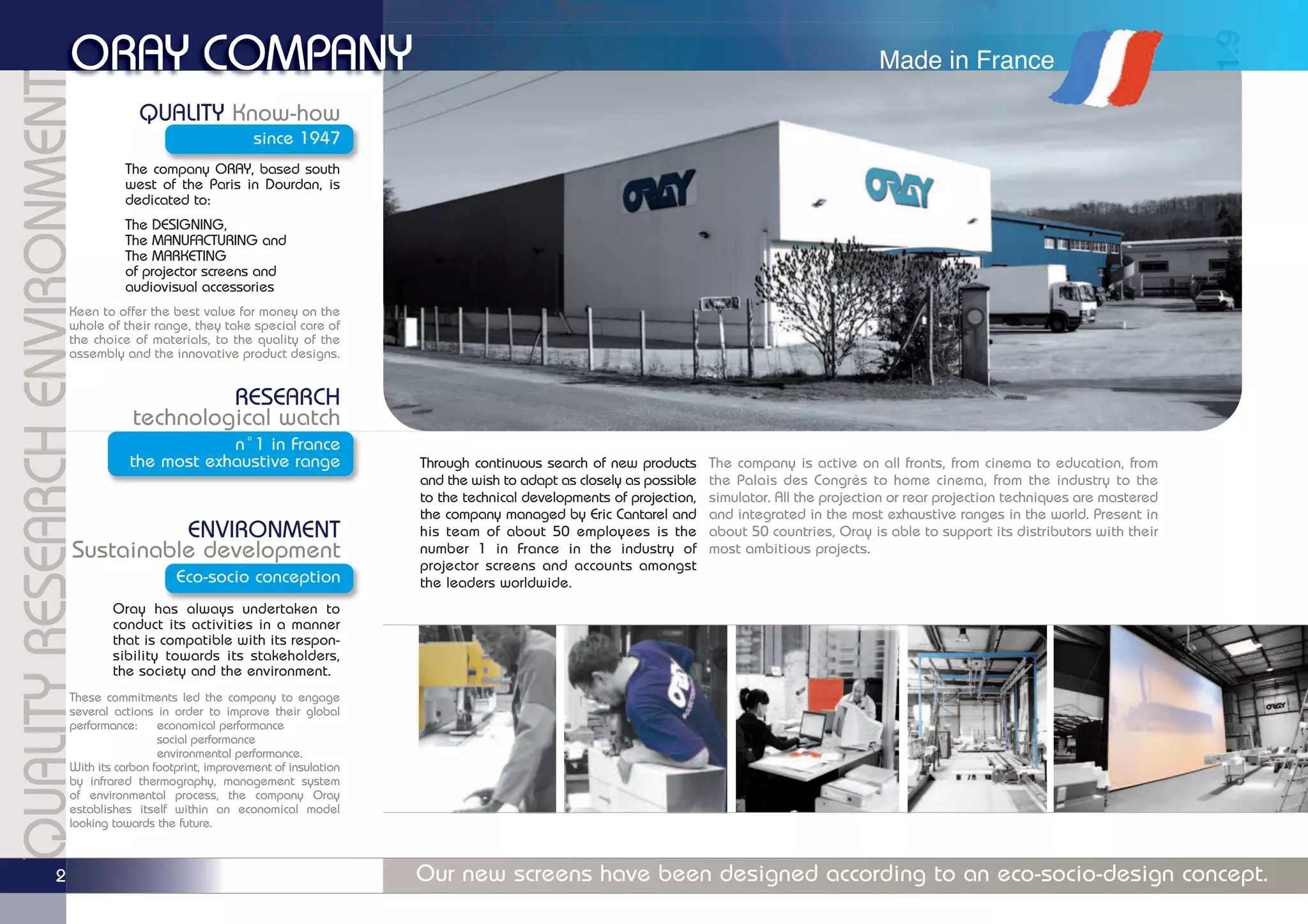 Oray screens and home cinema seats catalog 2014 | PDF