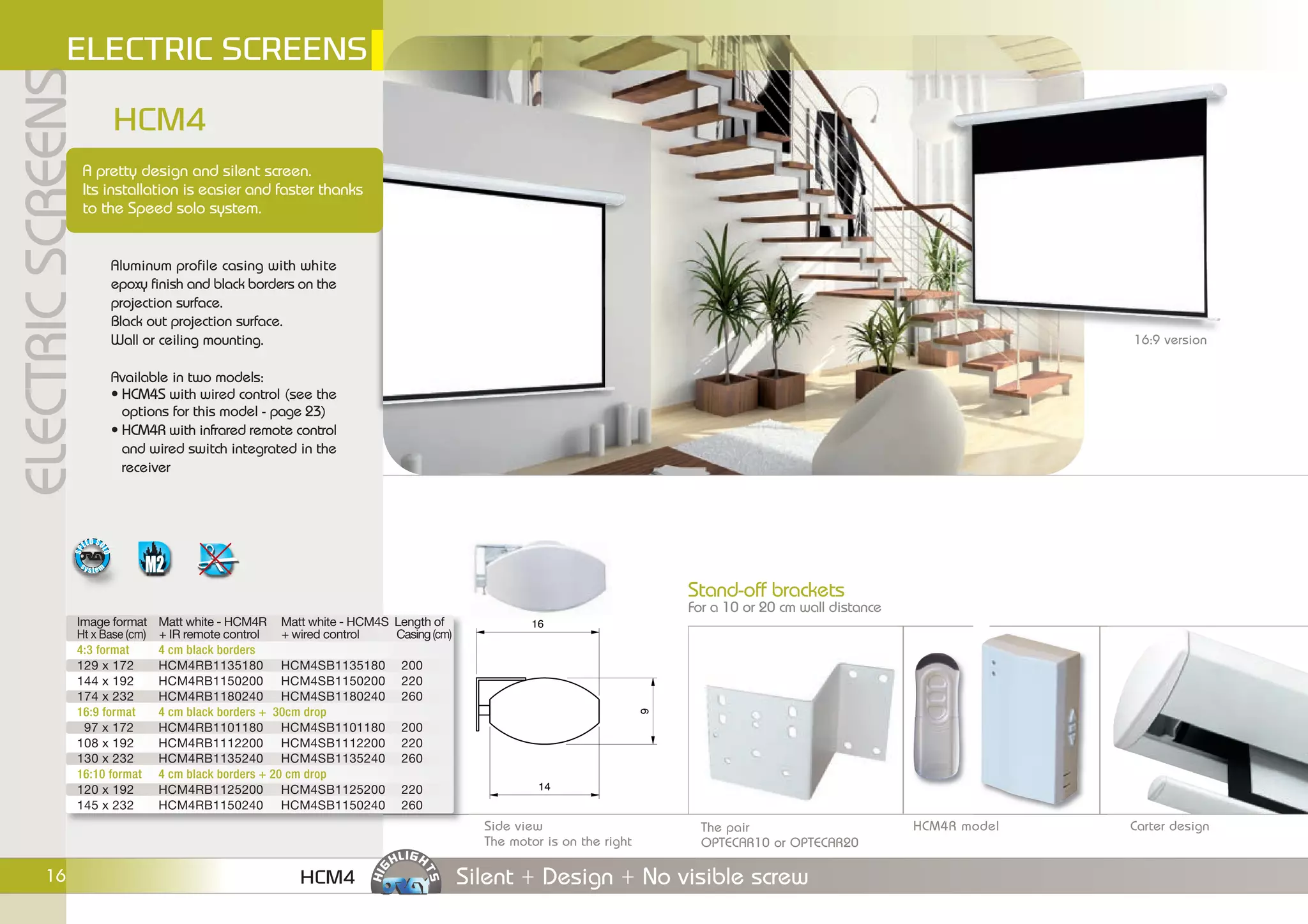 catalog : ORAY Products 2019 (Projection Screens) | PPT
