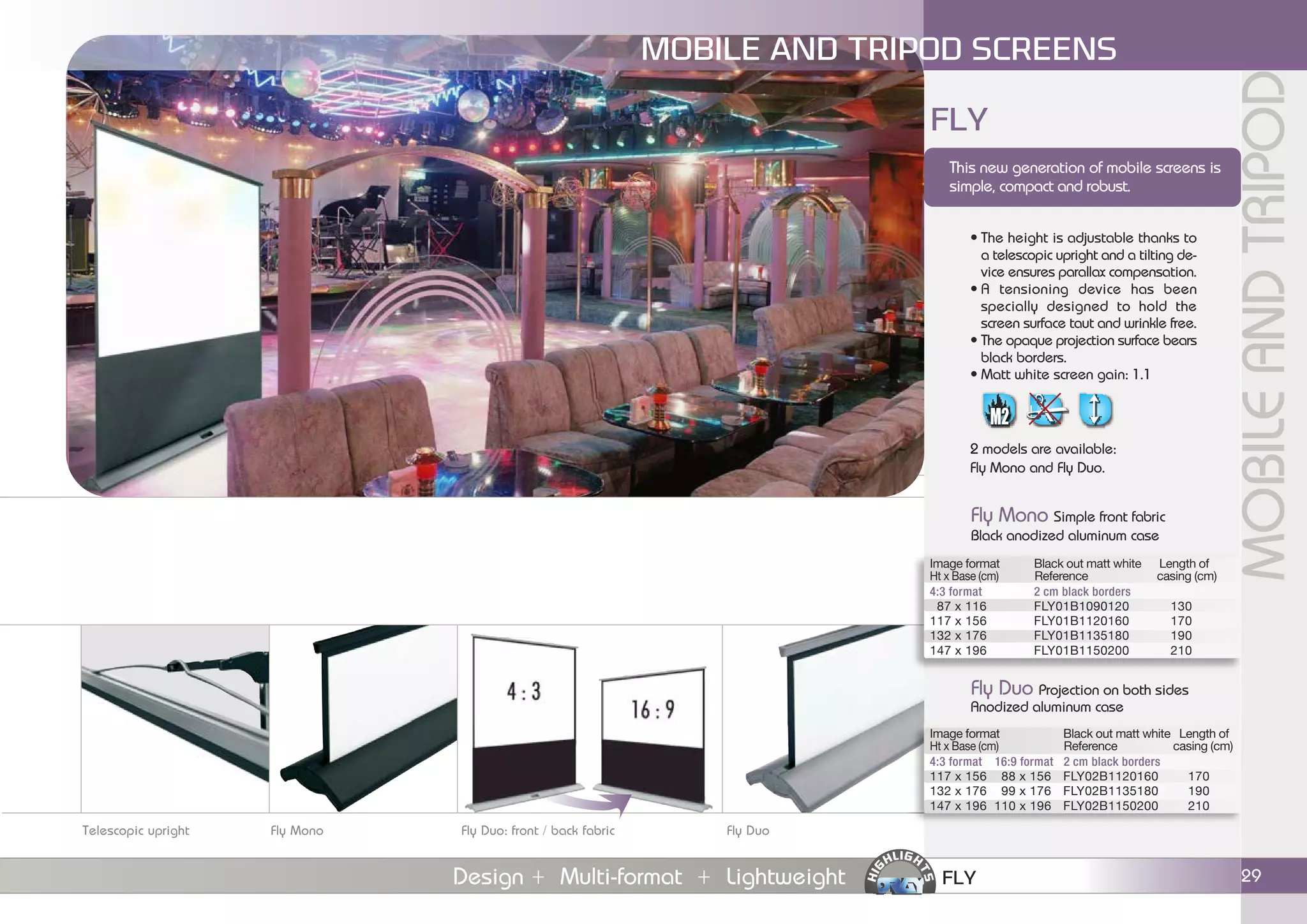 catalog : ORAY Products 2019 (Projection Screens) | PPT