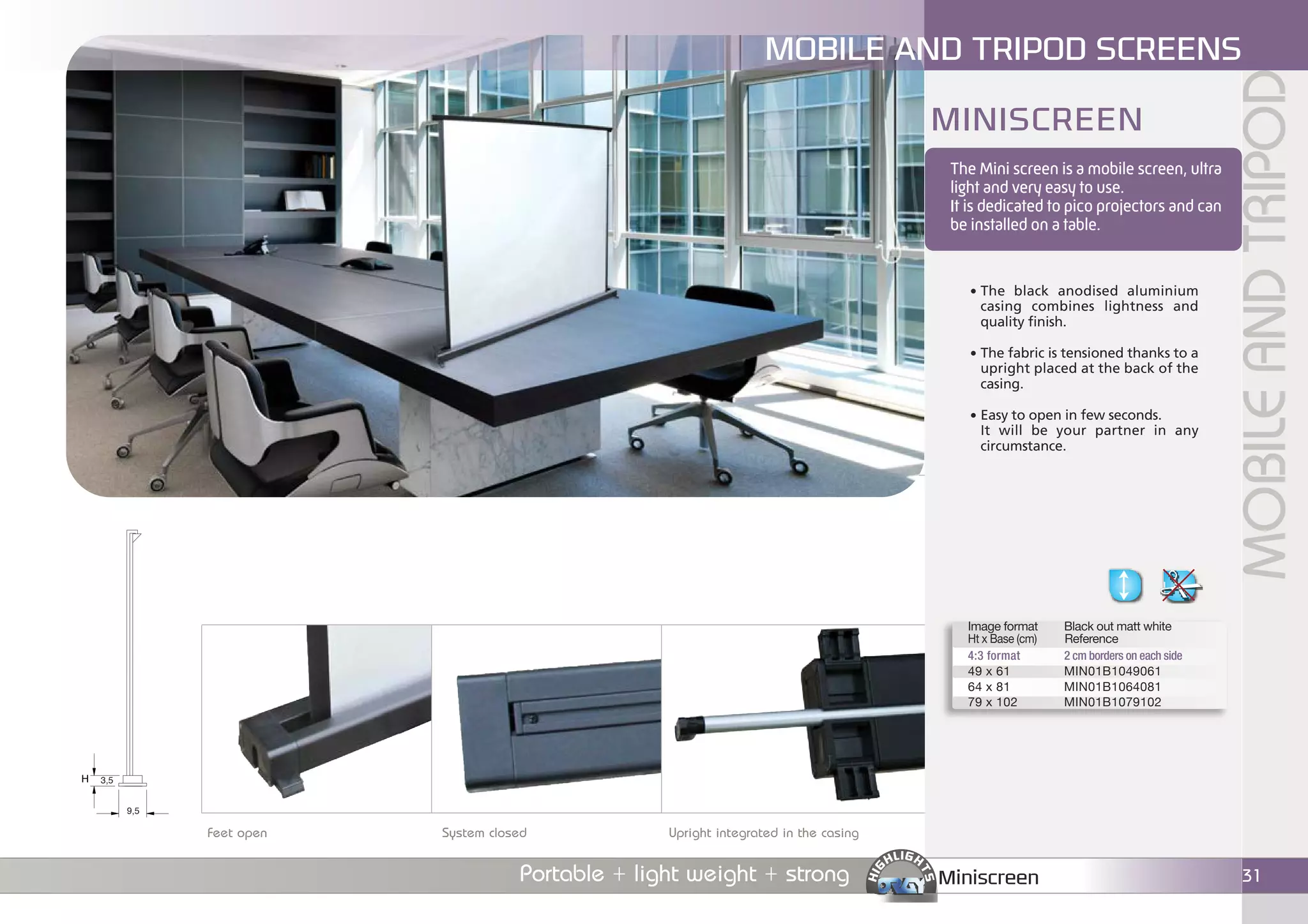 catalog : ORAY Products 2019 (Projection Screens) | PPT