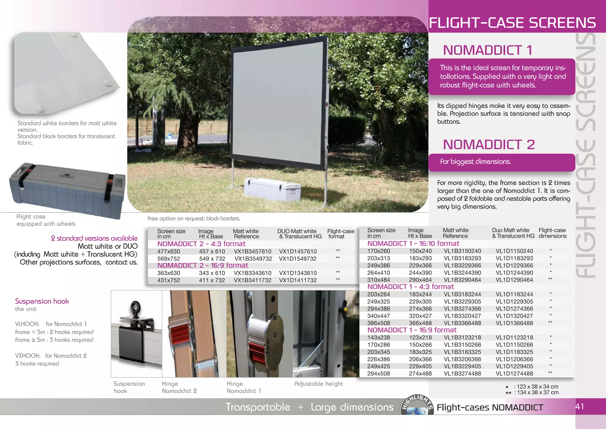 catalog : ORAY Products 2019 (Projection Screens) | PPT