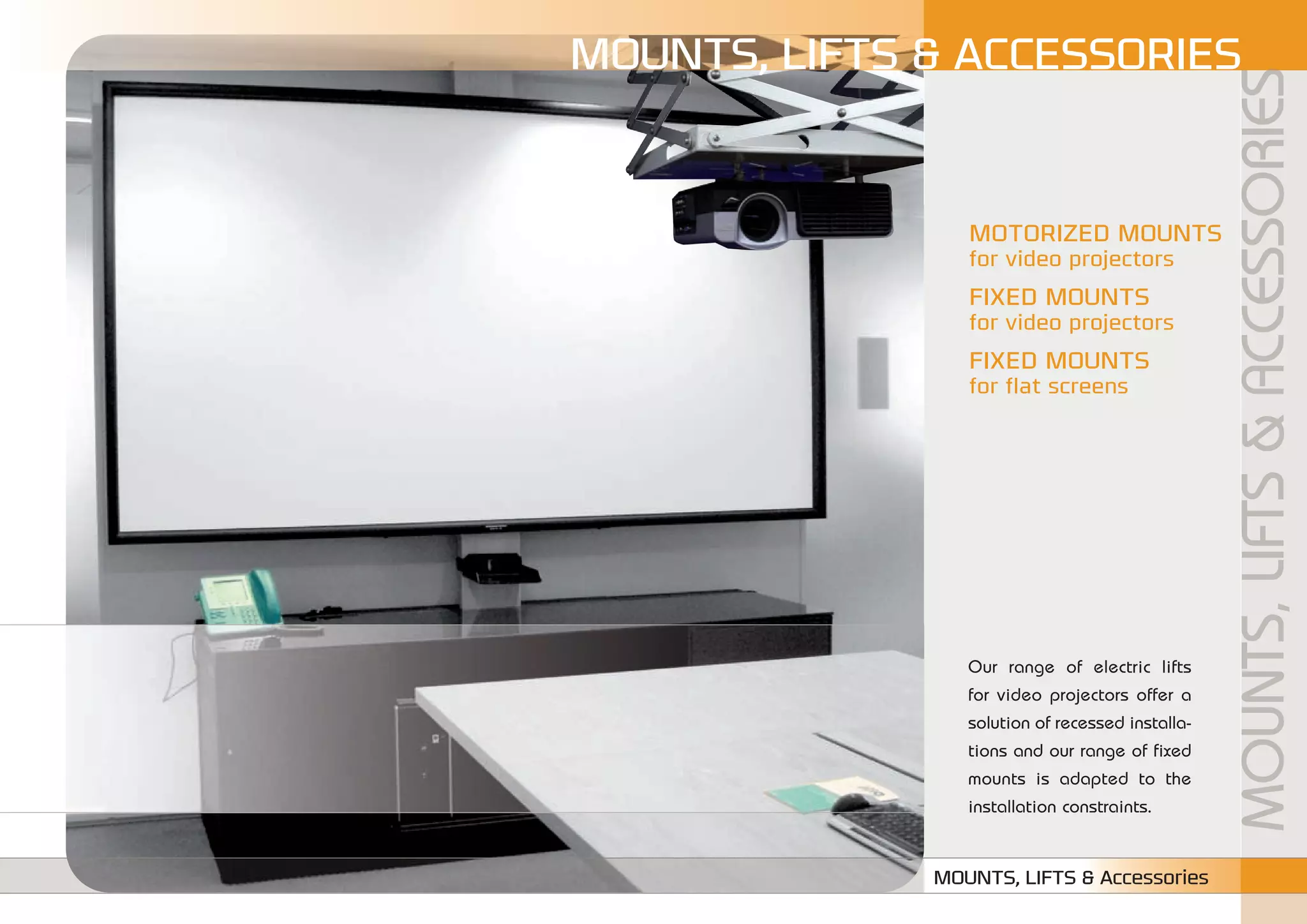 catalog : ORAY Products 2019 (Projection Screens) | PPT