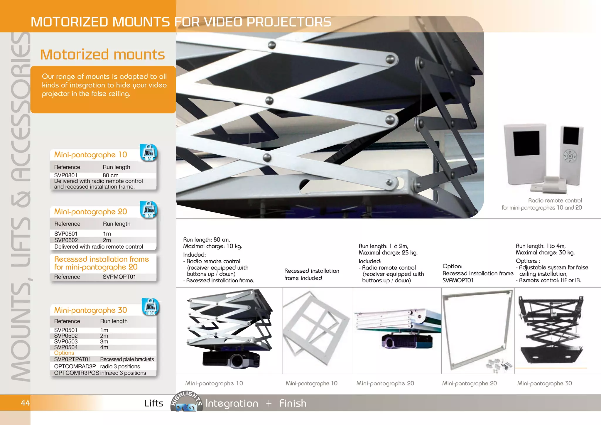 catalog : ORAY Products 2019 (Projection Screens) | PPT