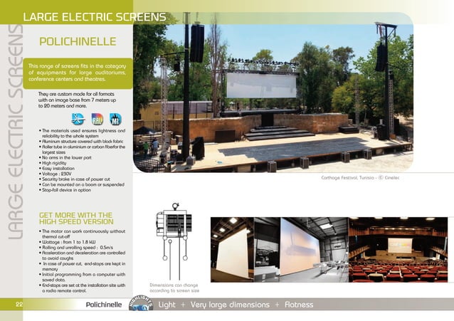 catalog : ORAY Products 2019 (Projection Screens) | PPT