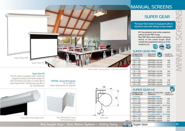 catalog : ORAY Products 2019 (Projection Screens) | PPT