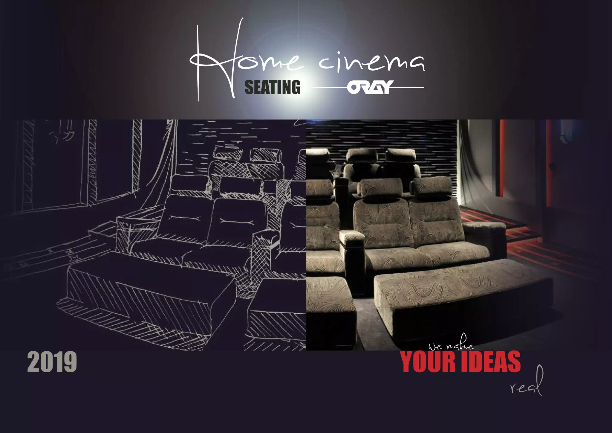 catalog : ORAY Products 2019 (Home Cinema Armchairs) | PPT