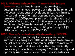 Basics of Operations Research | PPTX