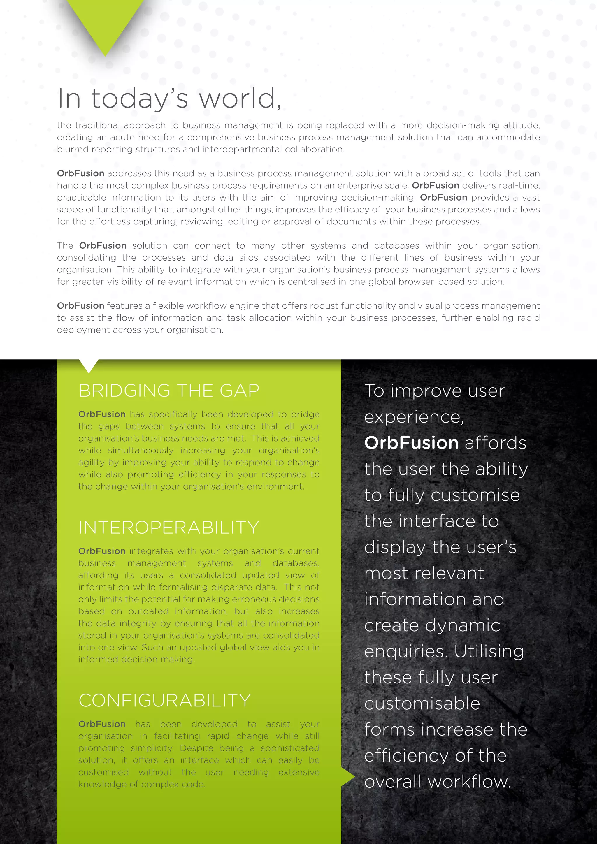 Introducing OrbFusion | PDF