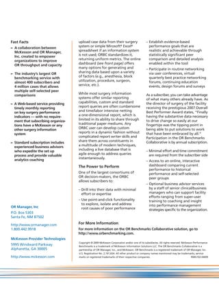 ORBC Key Facts | PDF