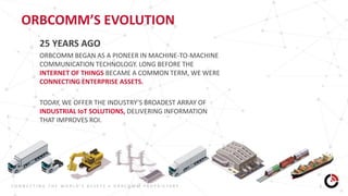 ORBCOMM Investor Overview | PPTX