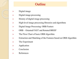 Orb feature by nitin | PPTX