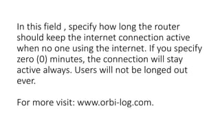 Orbi internet setup | PPT