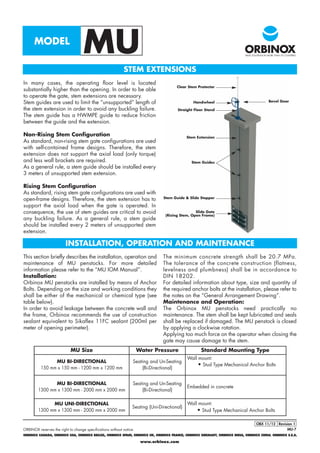 Orbinox.mu penstock | PDF