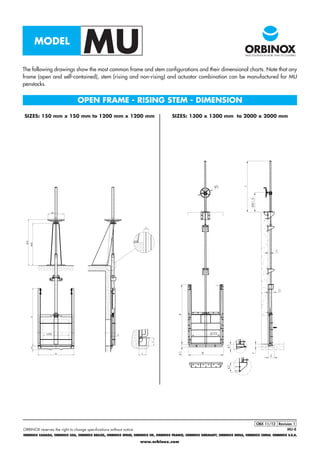 Orbinox.mu penstock | PDF
