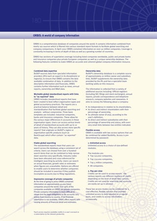 Orbis | PDF | Search | Internet