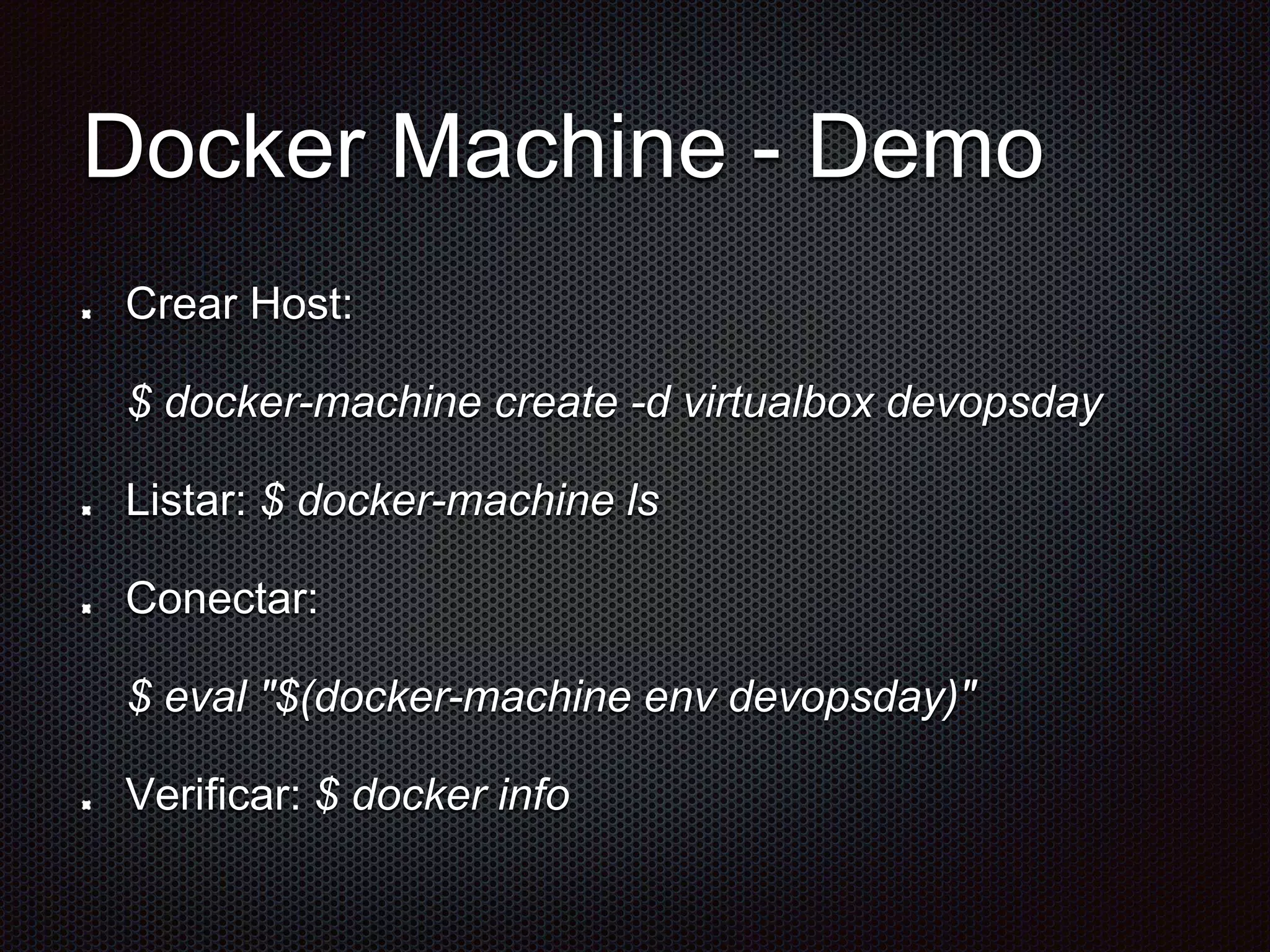 Docker Ecosystem: Part III - Machine | PPT