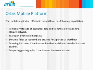 Orbis Product Overview And Utility | PPT