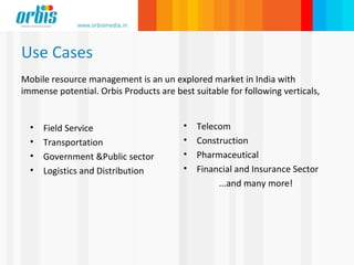 Orbis Product Overview And Utility | PPT