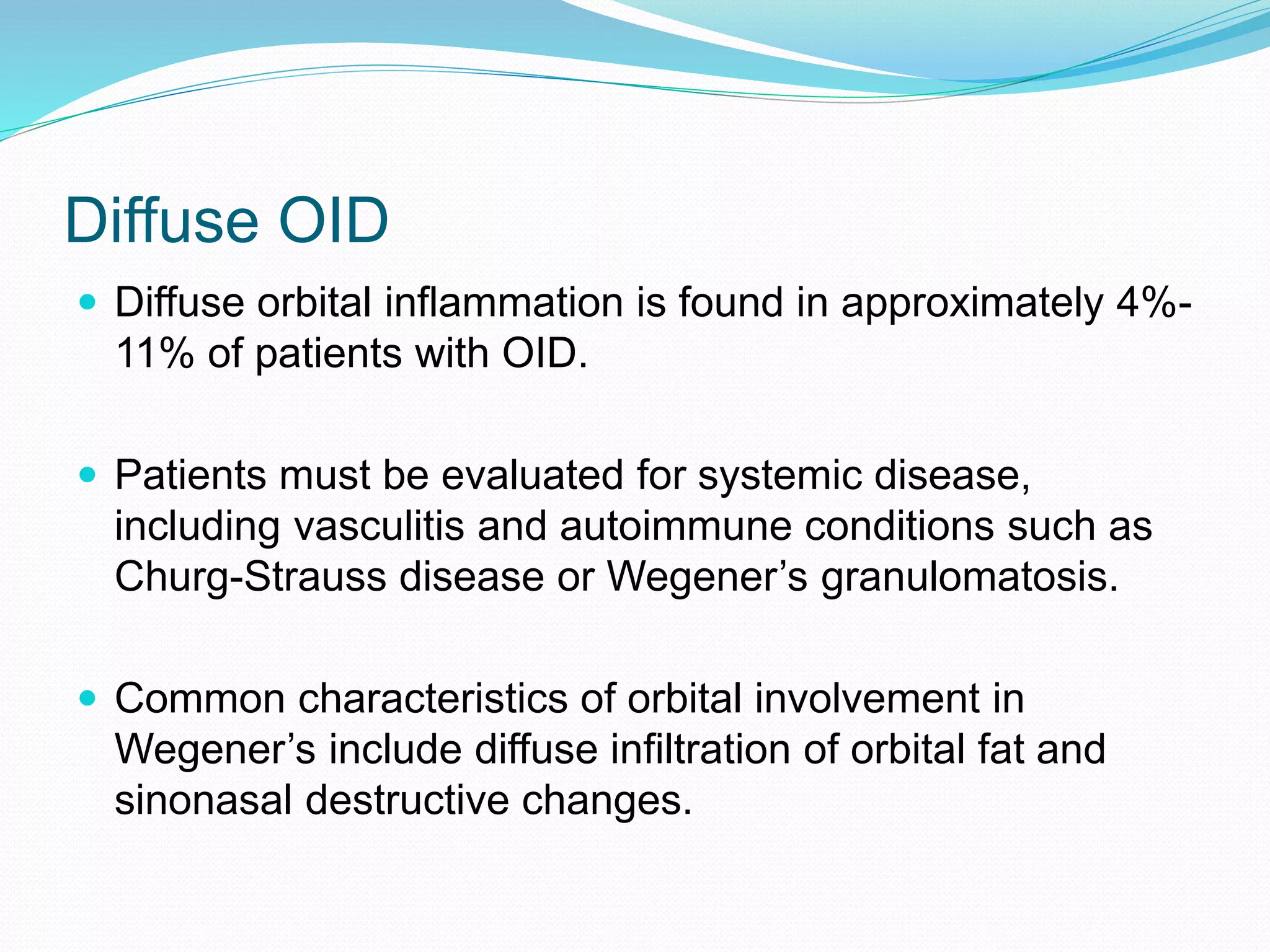 idiopathic orbital inflammatory syndrome | PPTX