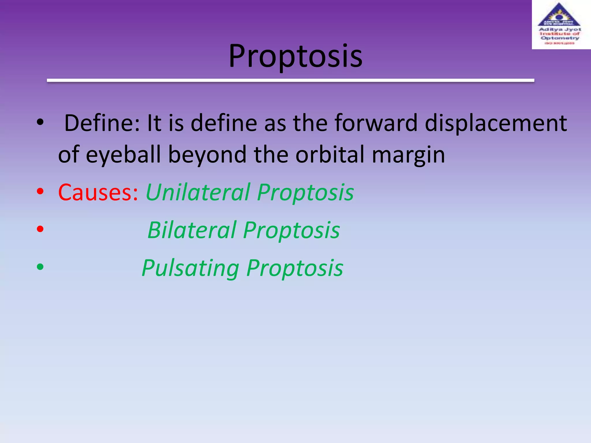 Disease Of Orbit | PPTX