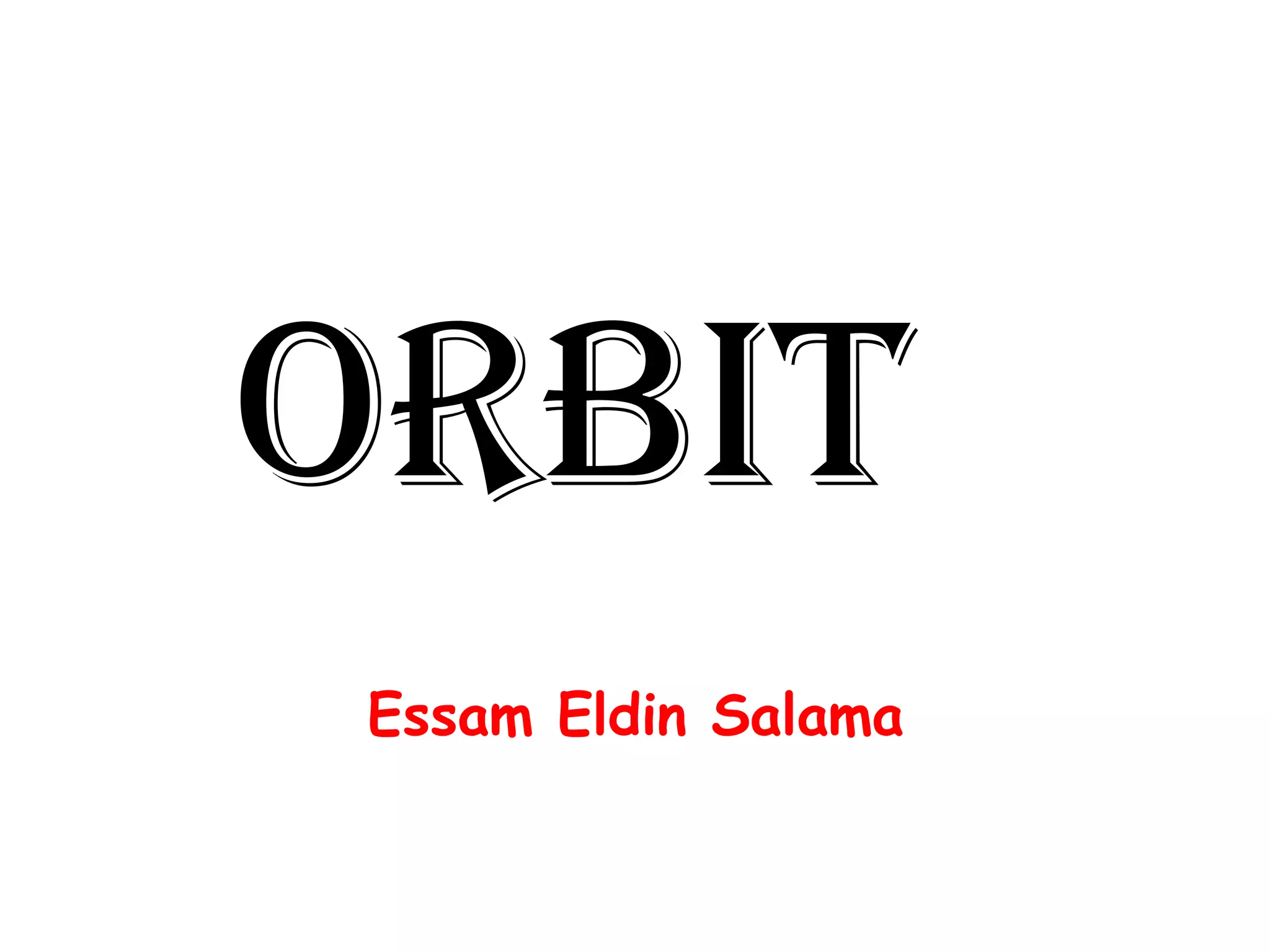 Orbit. anatomy power point presentation | PPTX