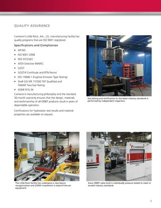 Orbit valves-brochure | PDF