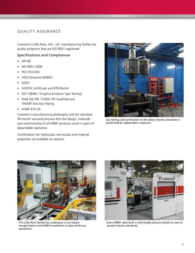 Orbit valves-brochure | PDF