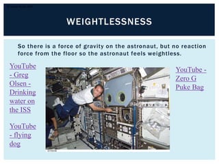Weightlessness and Orbital.motion | PPTX | Physics | Science