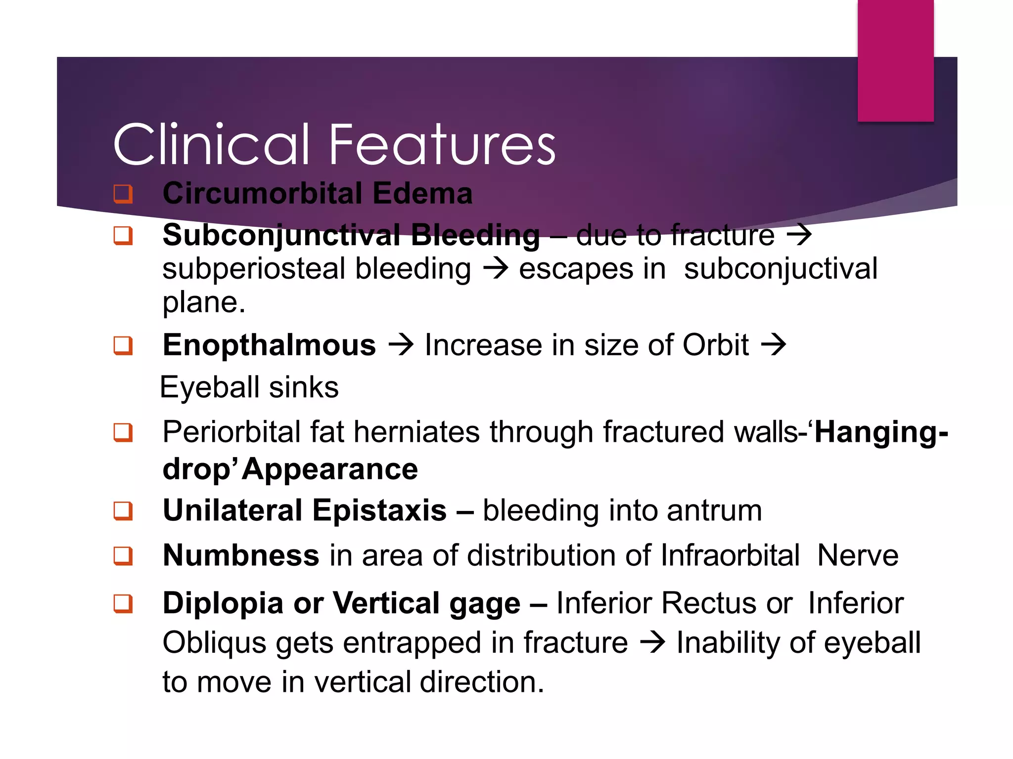 Orbital Fracture & Management | PDF