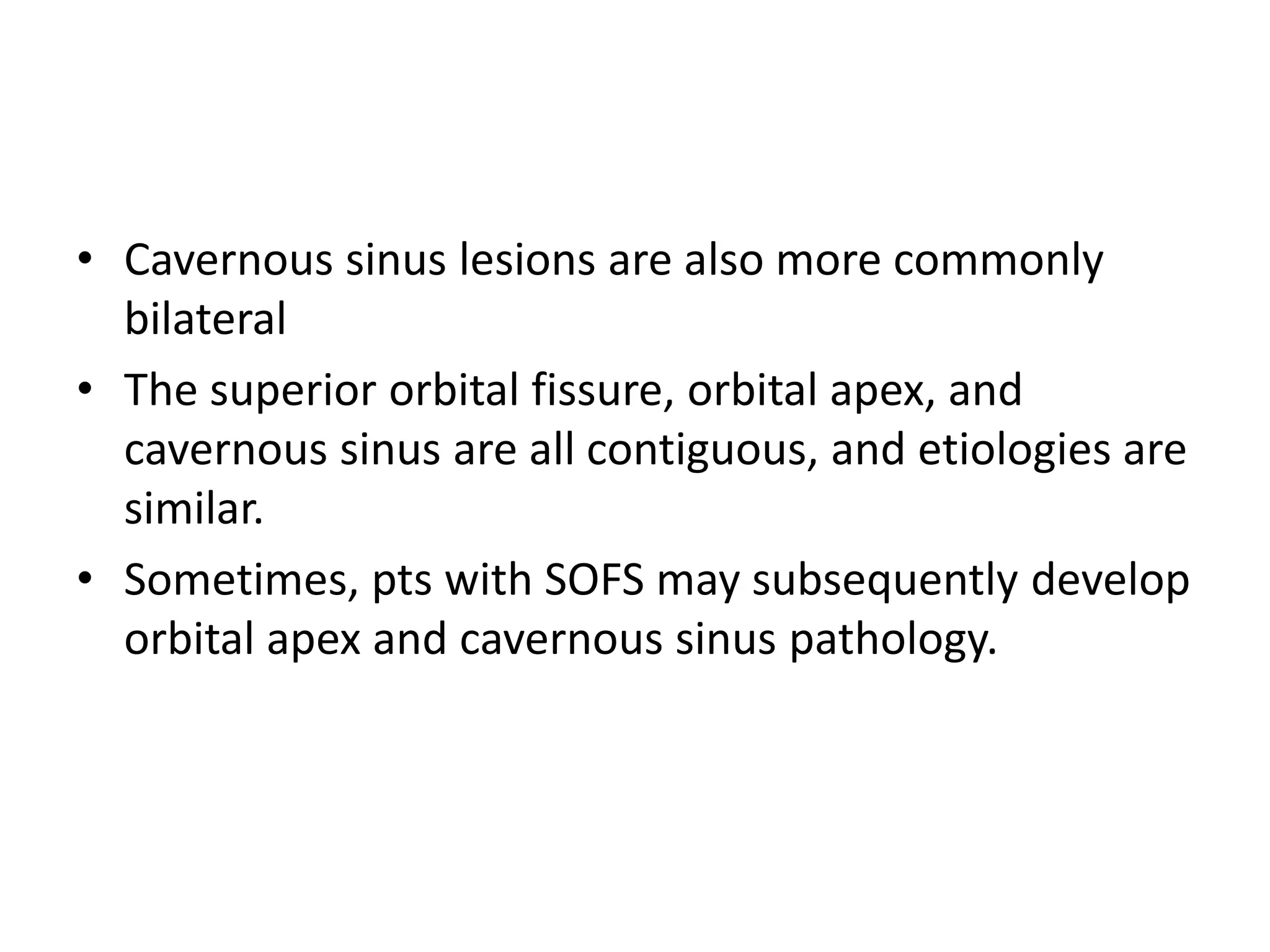 Orbital apex syndrome | PPTX